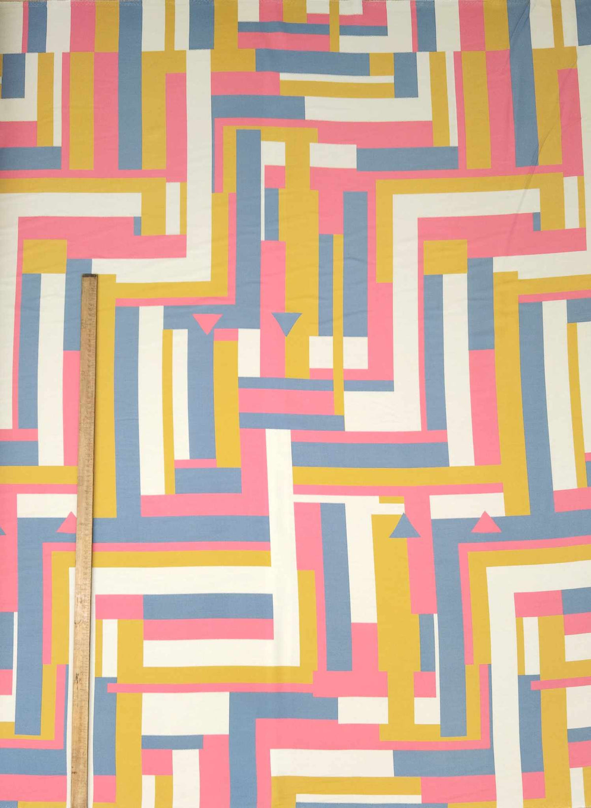 Pastel Axis Print Fabric by the Meter | 100% Tencel | Palava