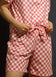 Pink Check 100% Cotton Pyjamas for Women | Zero Waste